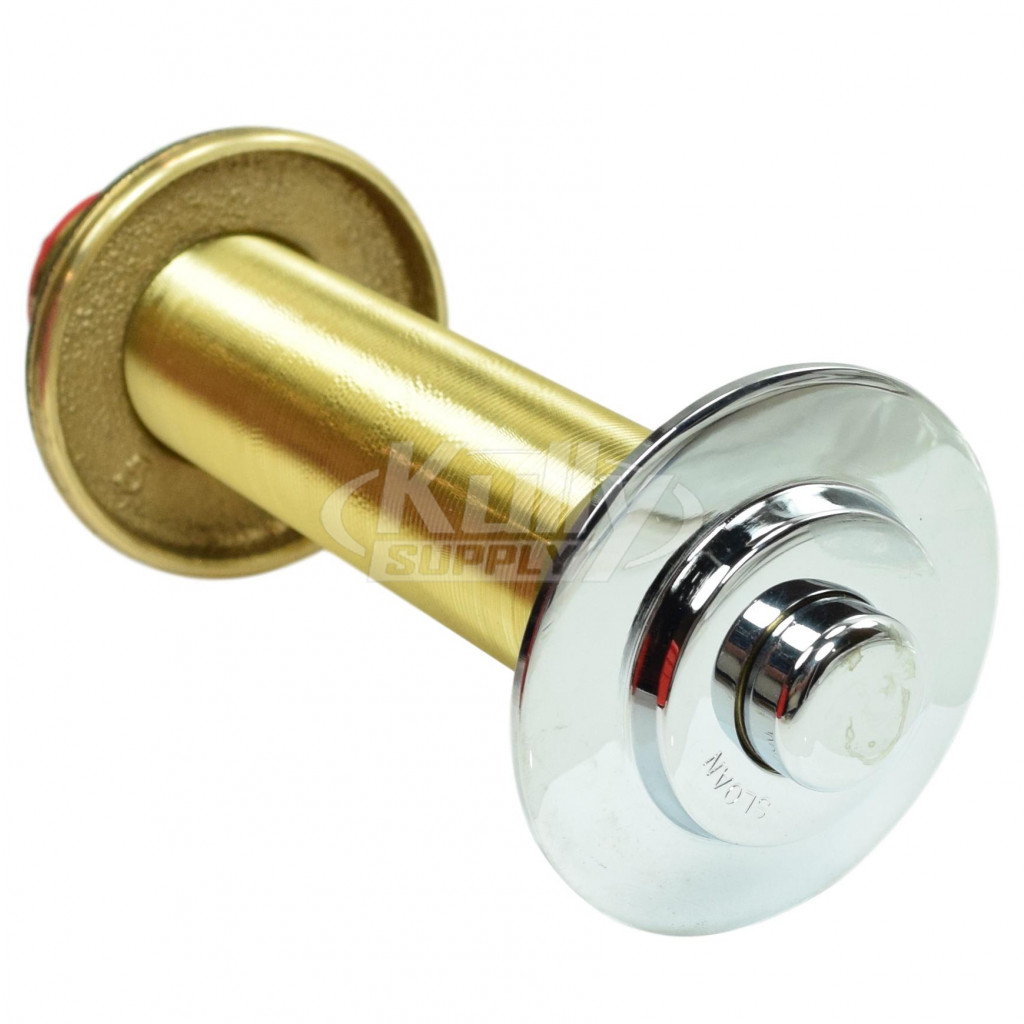 Sloan C-9-A Push Button Assembly for 5" Wall Depth (7-3/4" L-Dimension ...