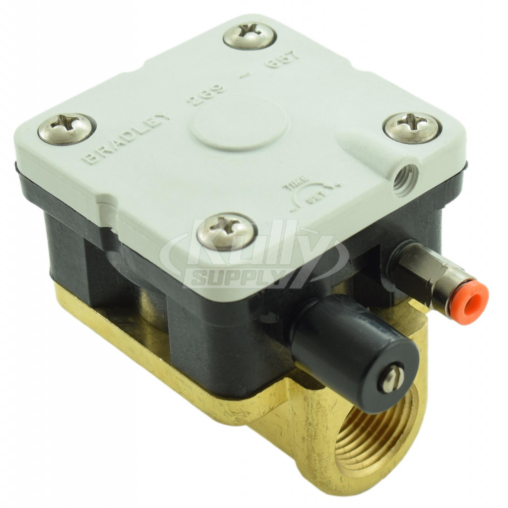 Bradley S07-044 3/8" Remote Air Valve | KullySupply.com