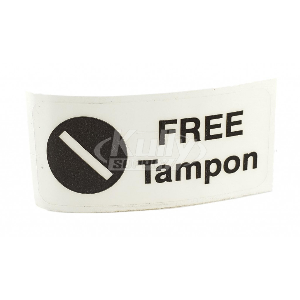 Free Tampon Sticker | KullySupply.com