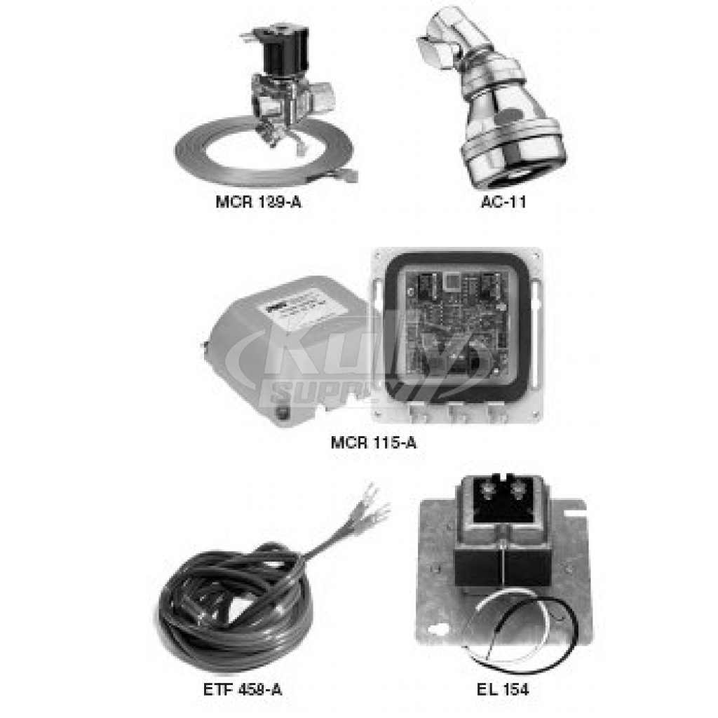 Sloan MCR-223 Push Button Shower System | KullySupply.com
