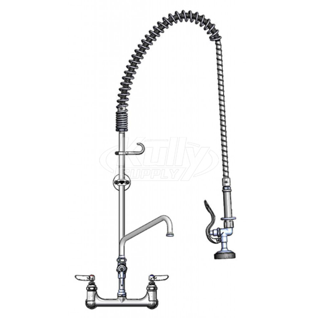 T&S Brass B-0133-ADF12-B Pre-Rinse Unit | KullySupply.com