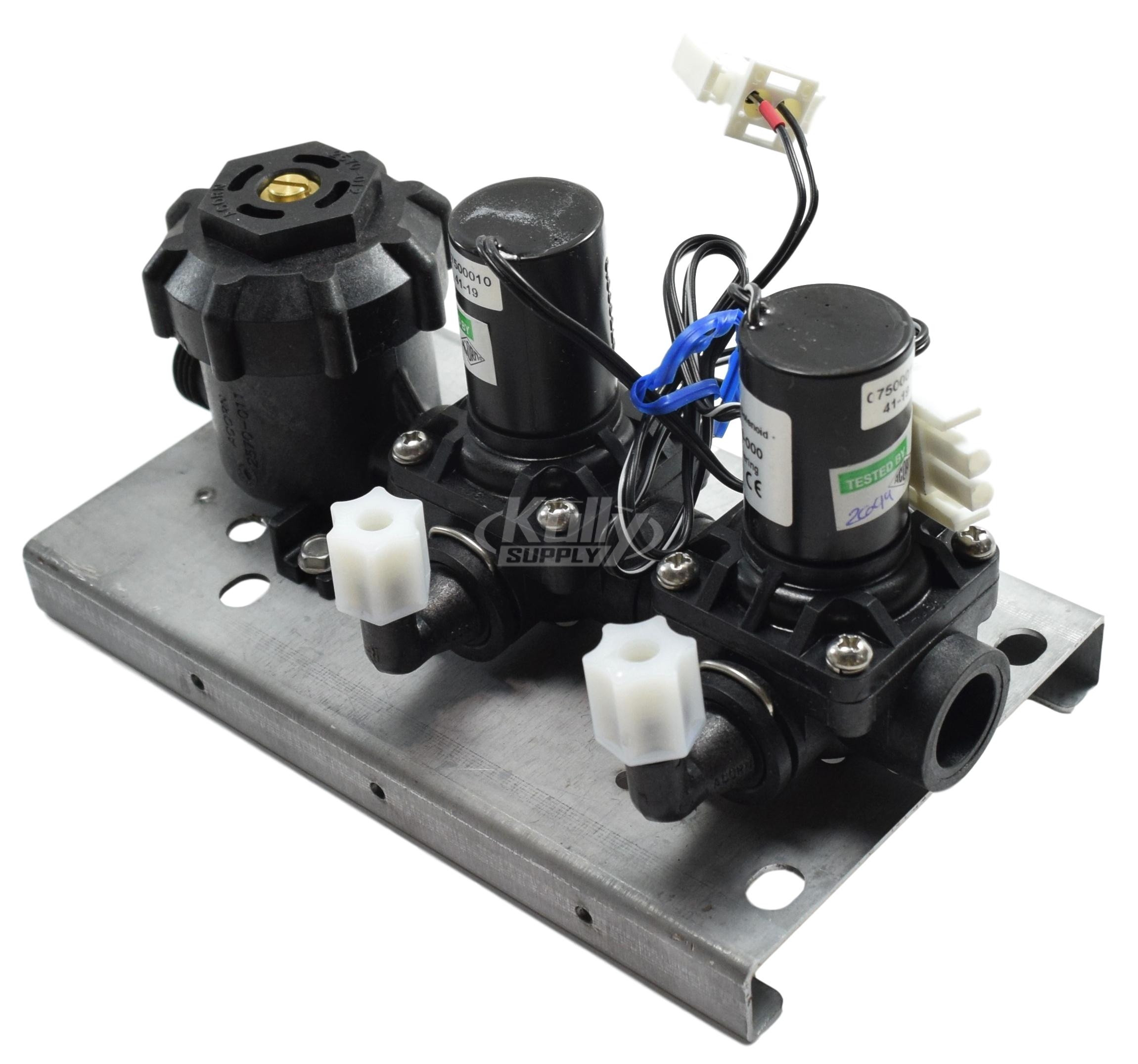 Acorn 2598-332-001 2-Station, 9VDC Solenoid, Single Temp Valve Assembly ...
