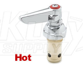 T&S Brass 002712-40 Hot Eterna Spindle Assembly with Spring Checks ...