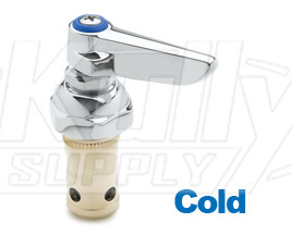 T&S Brass 002711-40 Cold Eterna Spindle Assembly with Spring Check ...