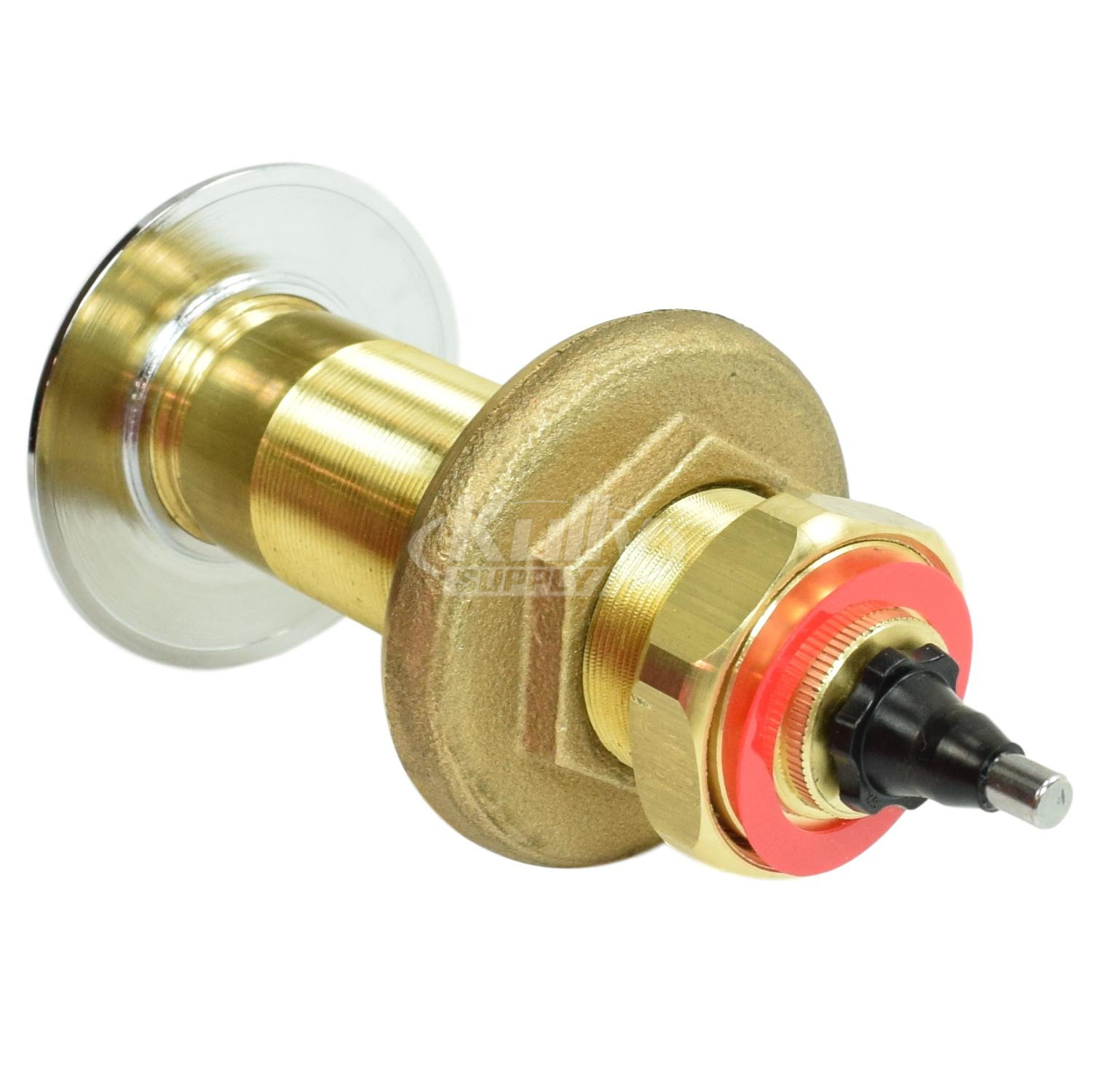 Sloan C-9-A Push Button Assembly for 3" Wall Depth (5-3/4" L-Dimension ...