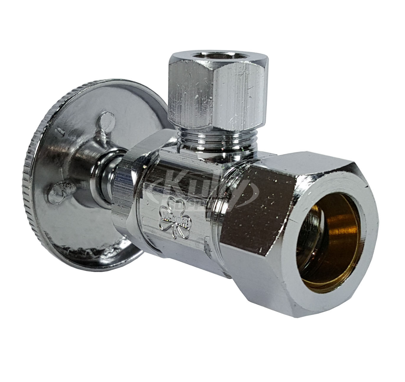 McGuire LFST09 LF Angle Stop, 1/2 Nom Compression x 3/8 | KullySupply.com