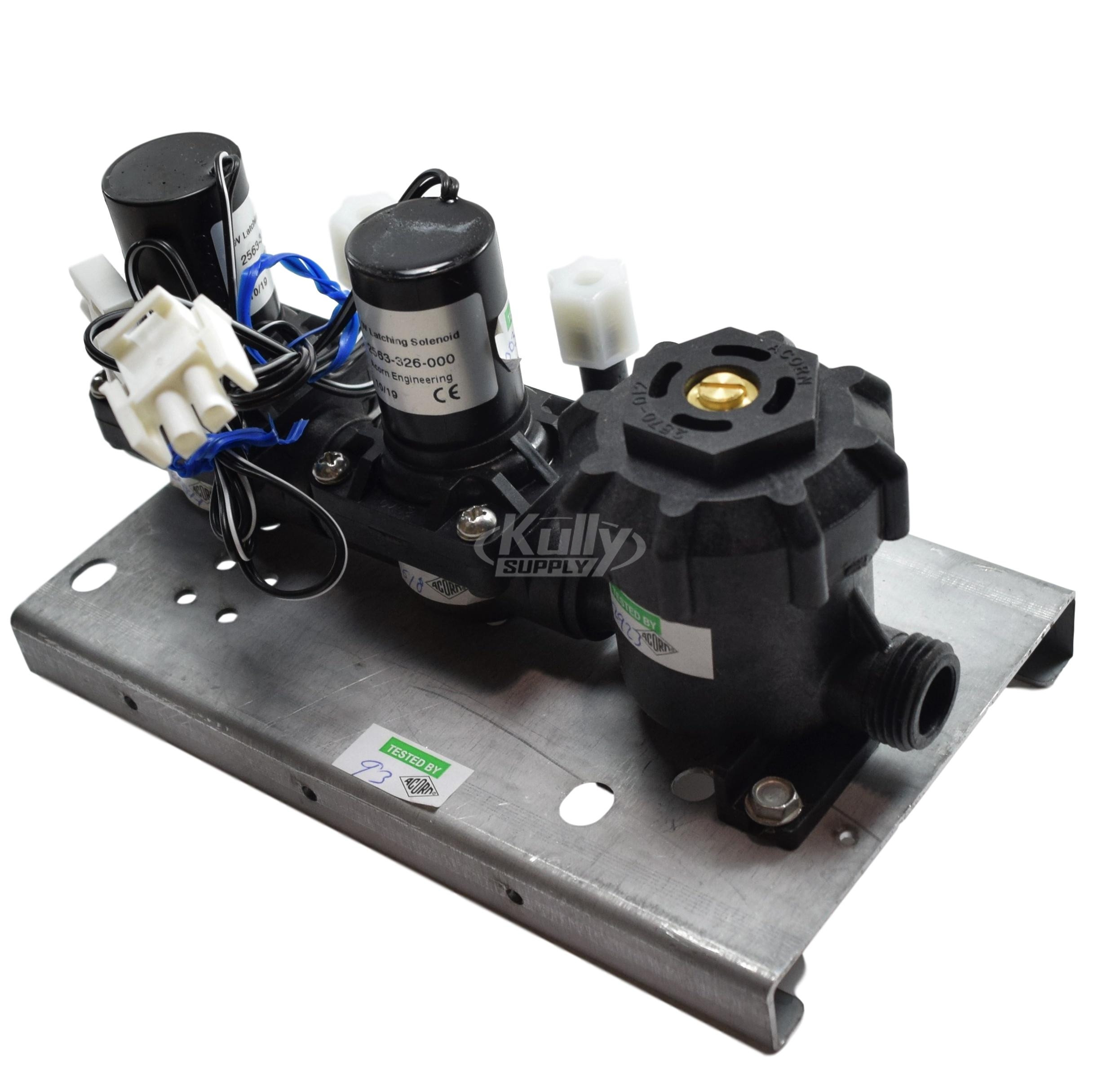 Acorn 2598-332-001 2-Station, 9VDC Solenoid, Single Temp Valve Assembly ...