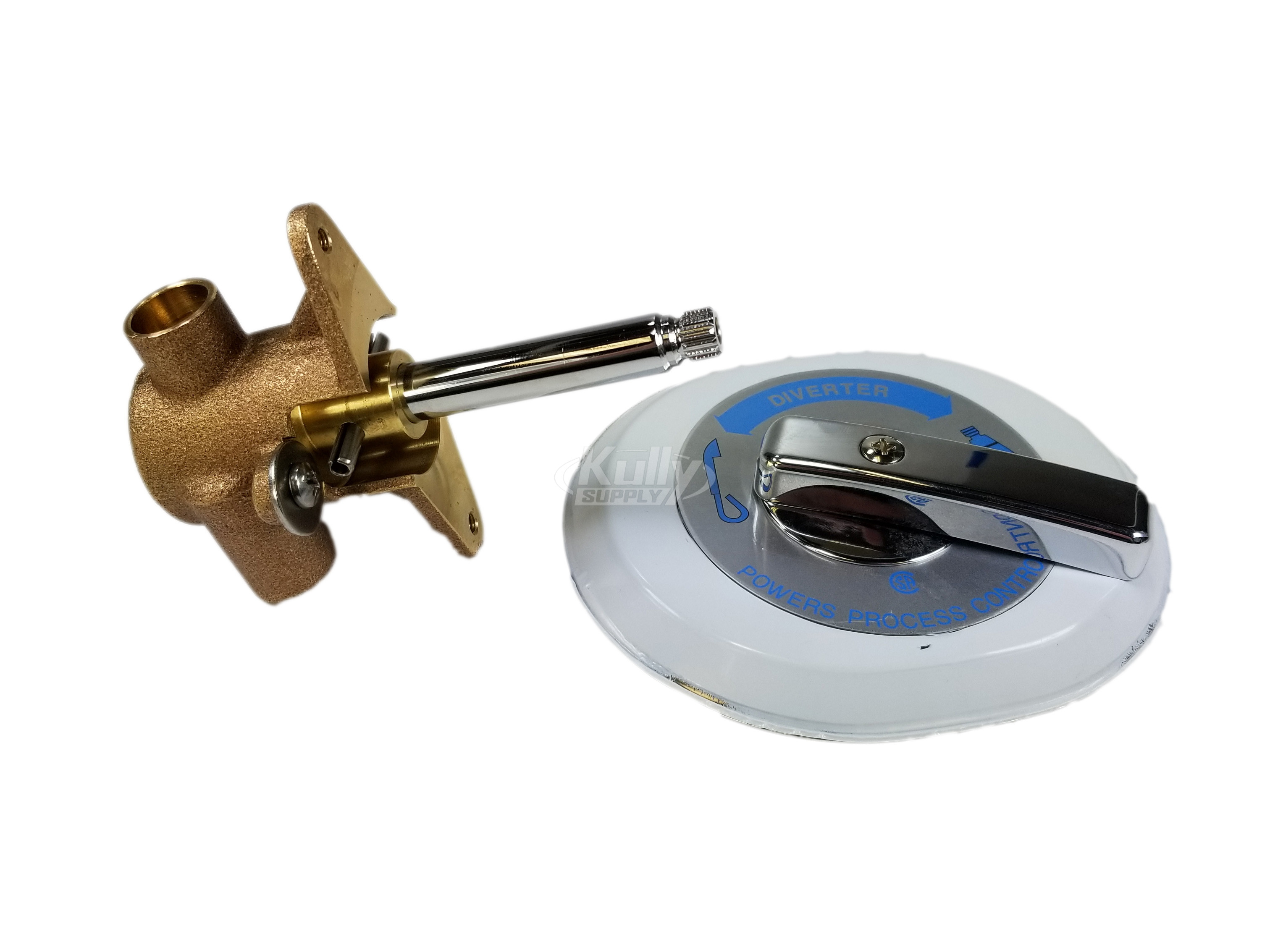 Powers 141600B Diverter 3 Port, Sweat | KullySupply.com
