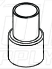 Acorn 2566-025-000 Air Control Blank Push Button Only | KullySupply.com